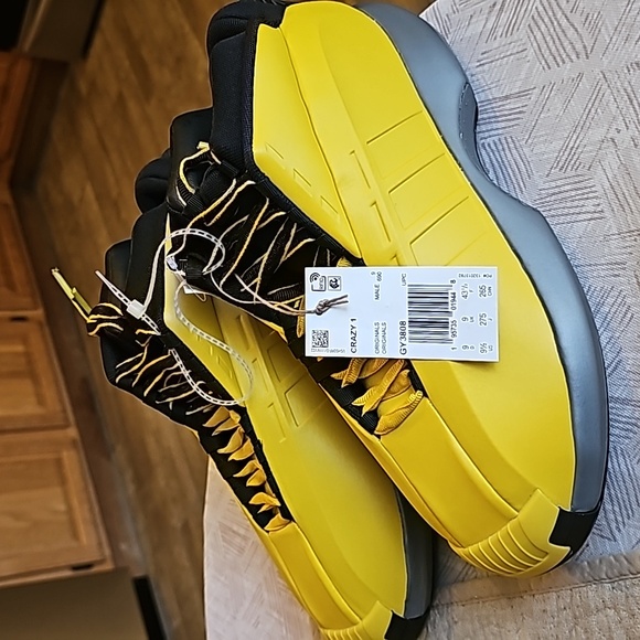 adidas | Shoes | Adidas Crazy Sunshine Kobe Yellow High | Poshmark